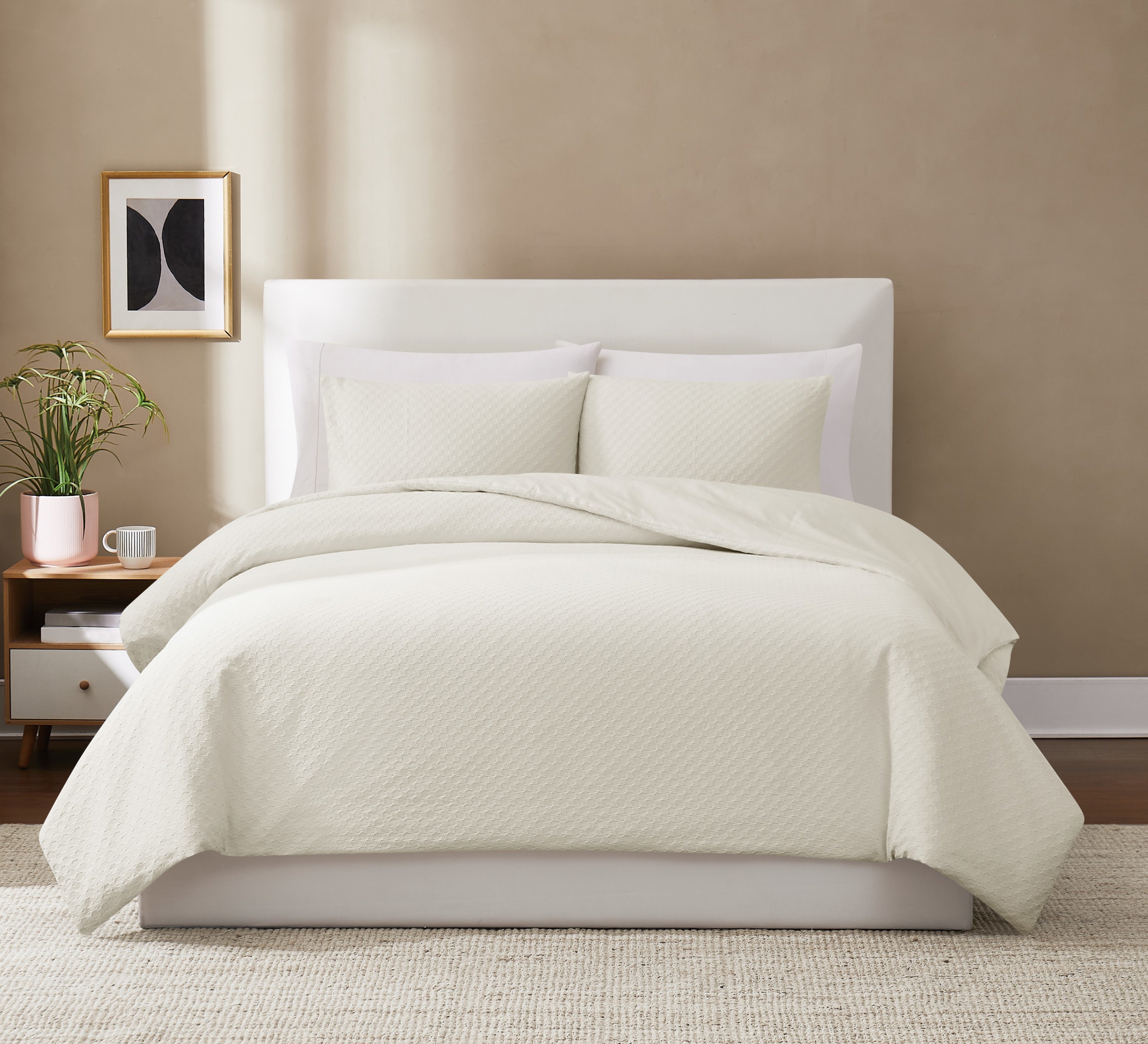 Brooklyn Loom Woven Texture Comforter Set – Tru Home